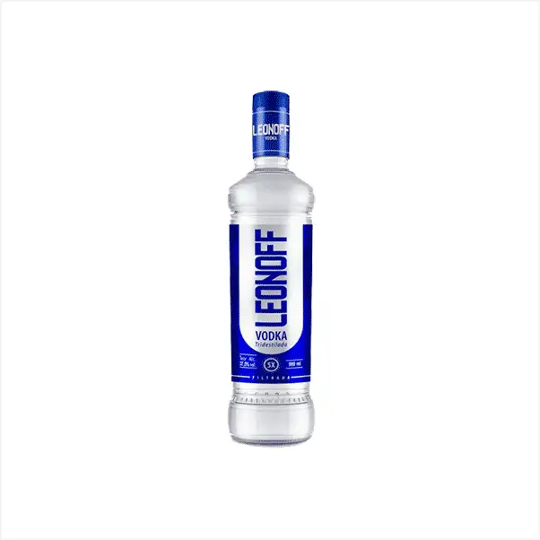 GIN LEONOFF DRY 12X900ML - Comercial Bolsao