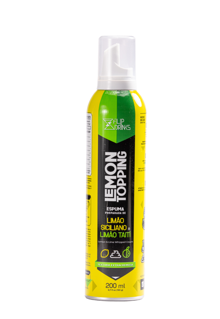 ESPUMA PREPARADA PARA - Lemon Topping - Flip Drinks - 200 ml ...