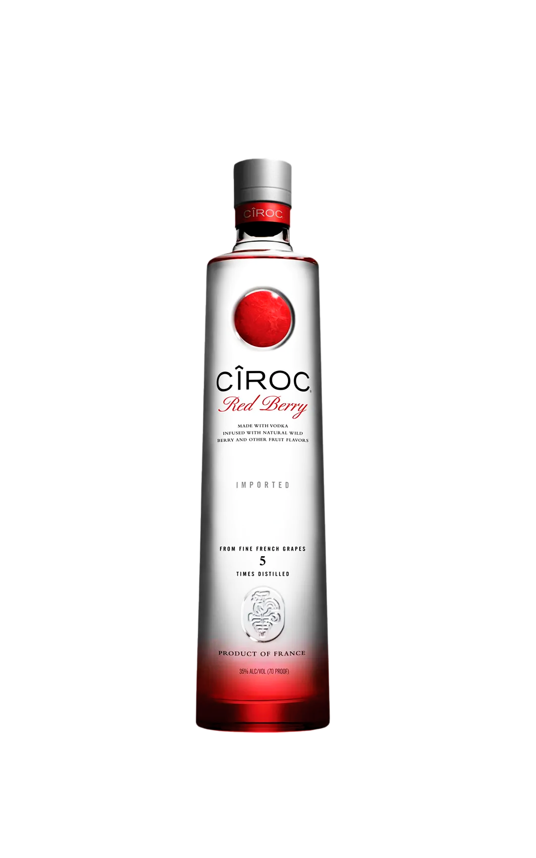 VODKA CIROC RED 12X750ML - Comercial Bolsao