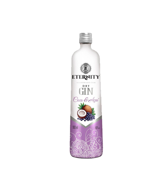 GIN ETERNITY COCO E ACAI6X900ML - Comercial Bolsao